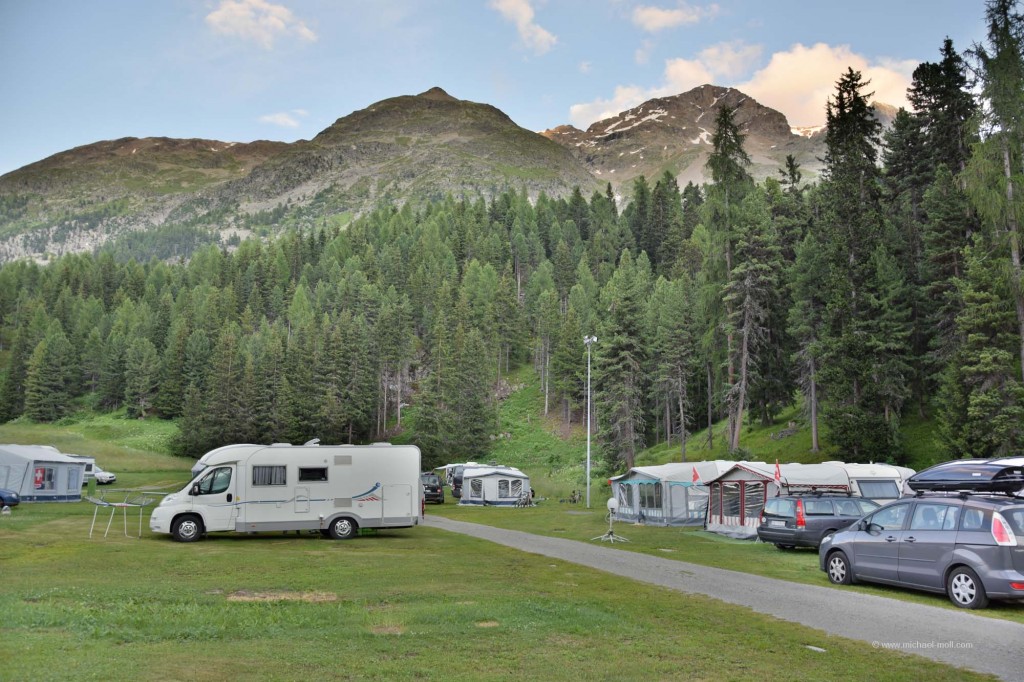 Camping in St Moritz - Die Weltenbummler