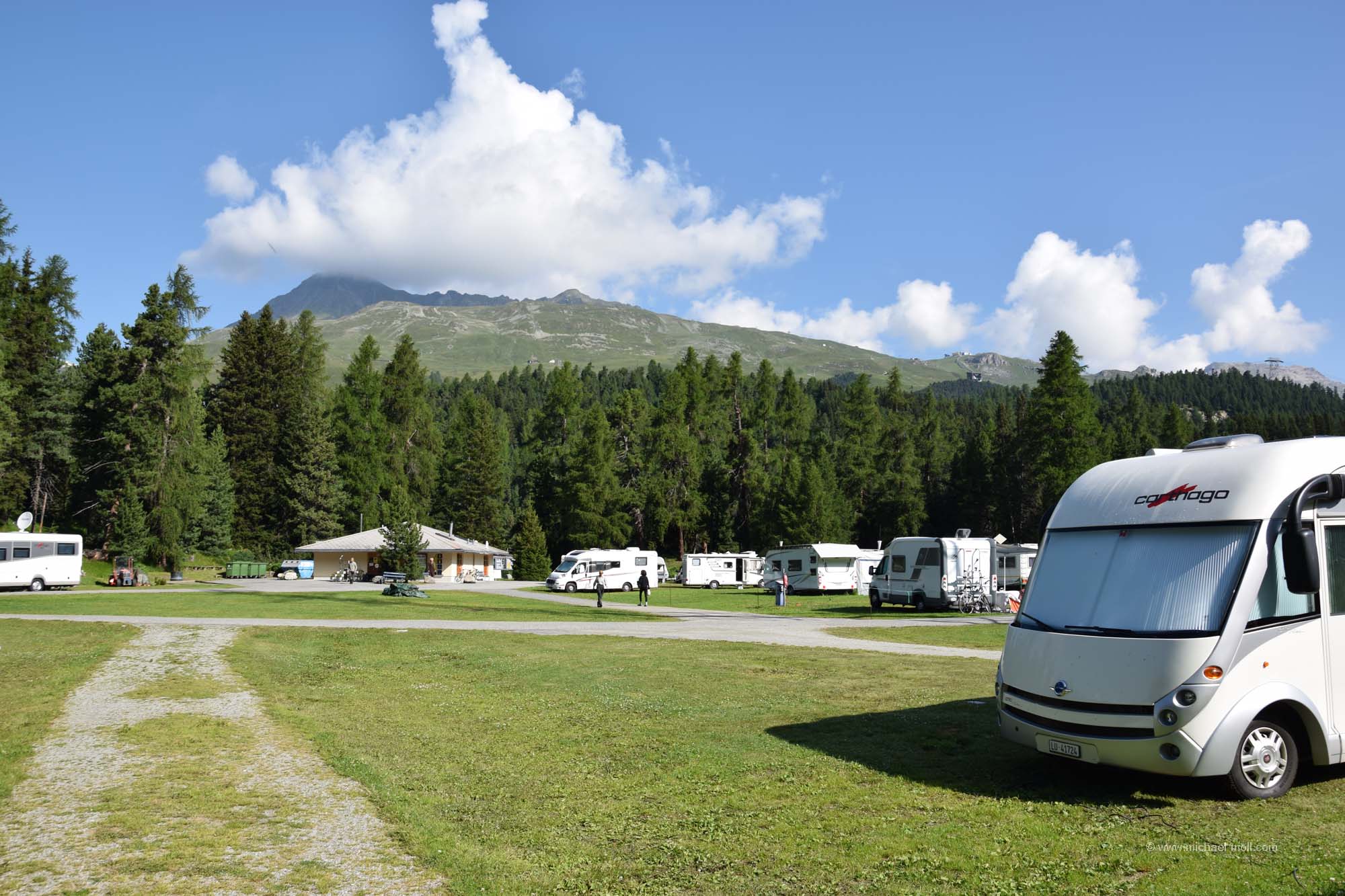 Campingplatz St Moritz - Die Weltenbummler
