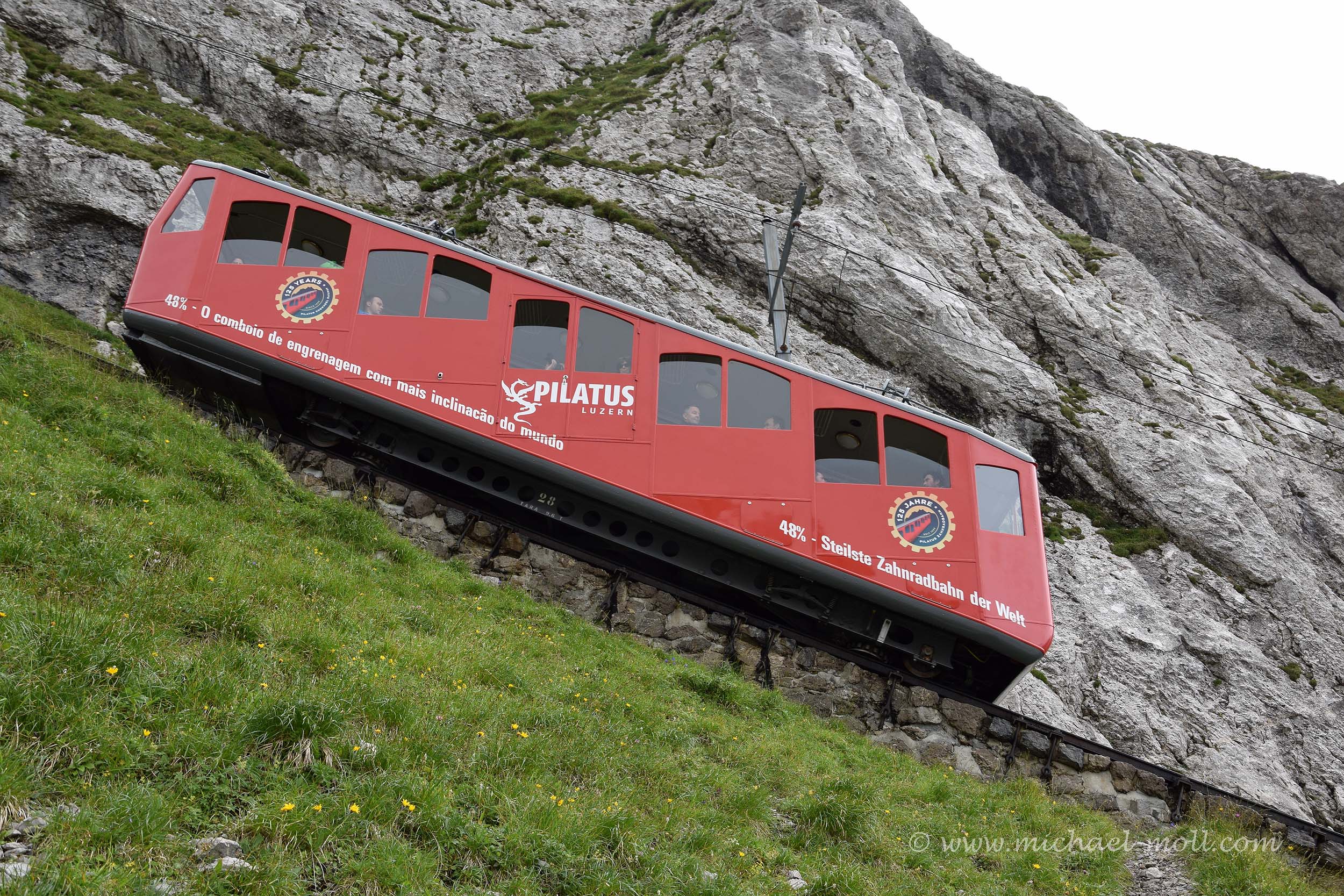 Steilste Zahnradbahn der Welt | Die Weltenbummler