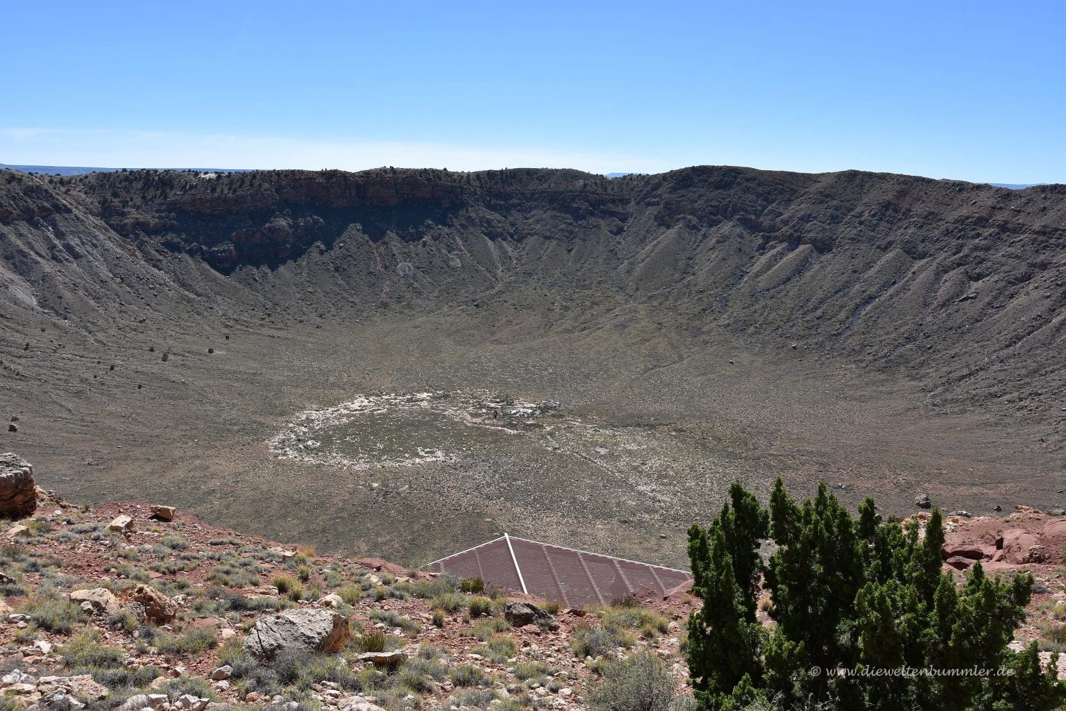 Meteoritenkrater in Arizona - Die Weltenbummler
