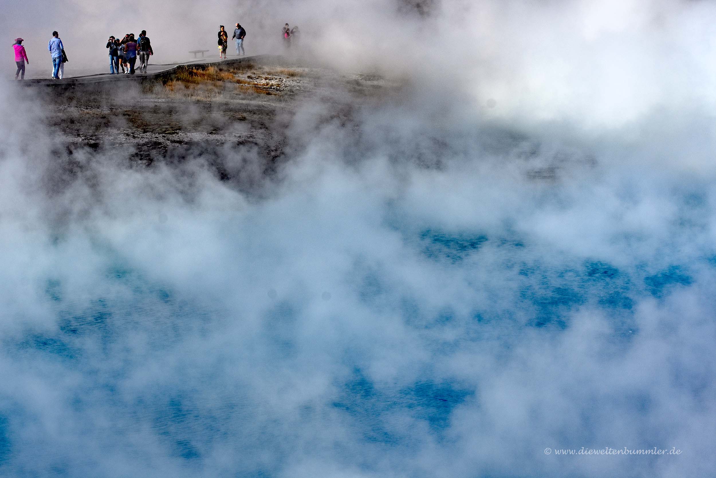 Grand Prismatic Spring im Yellowstone-Nationalpark