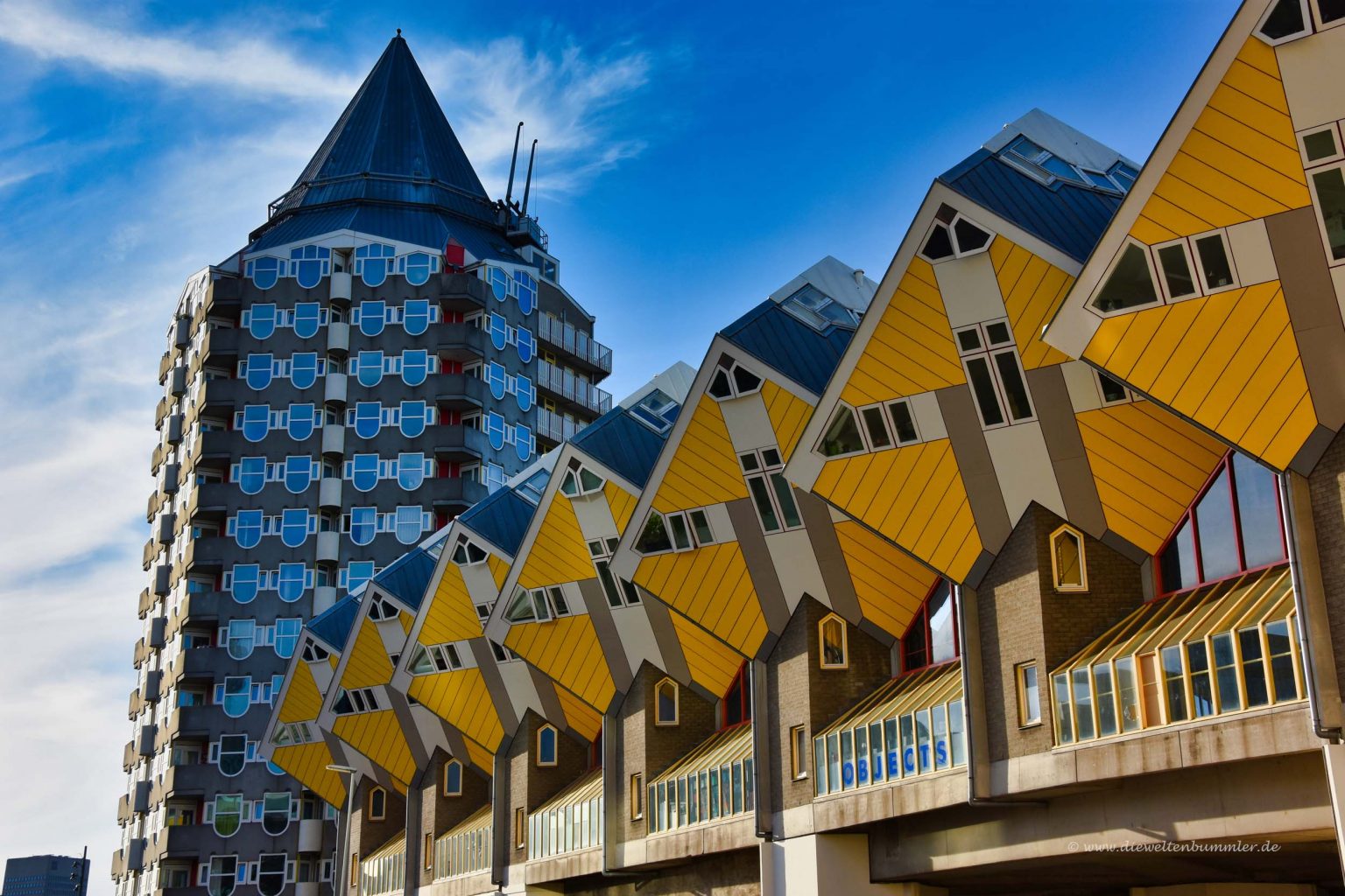 Die Kubushäuser von Rotterdam - Die Weltenbummler