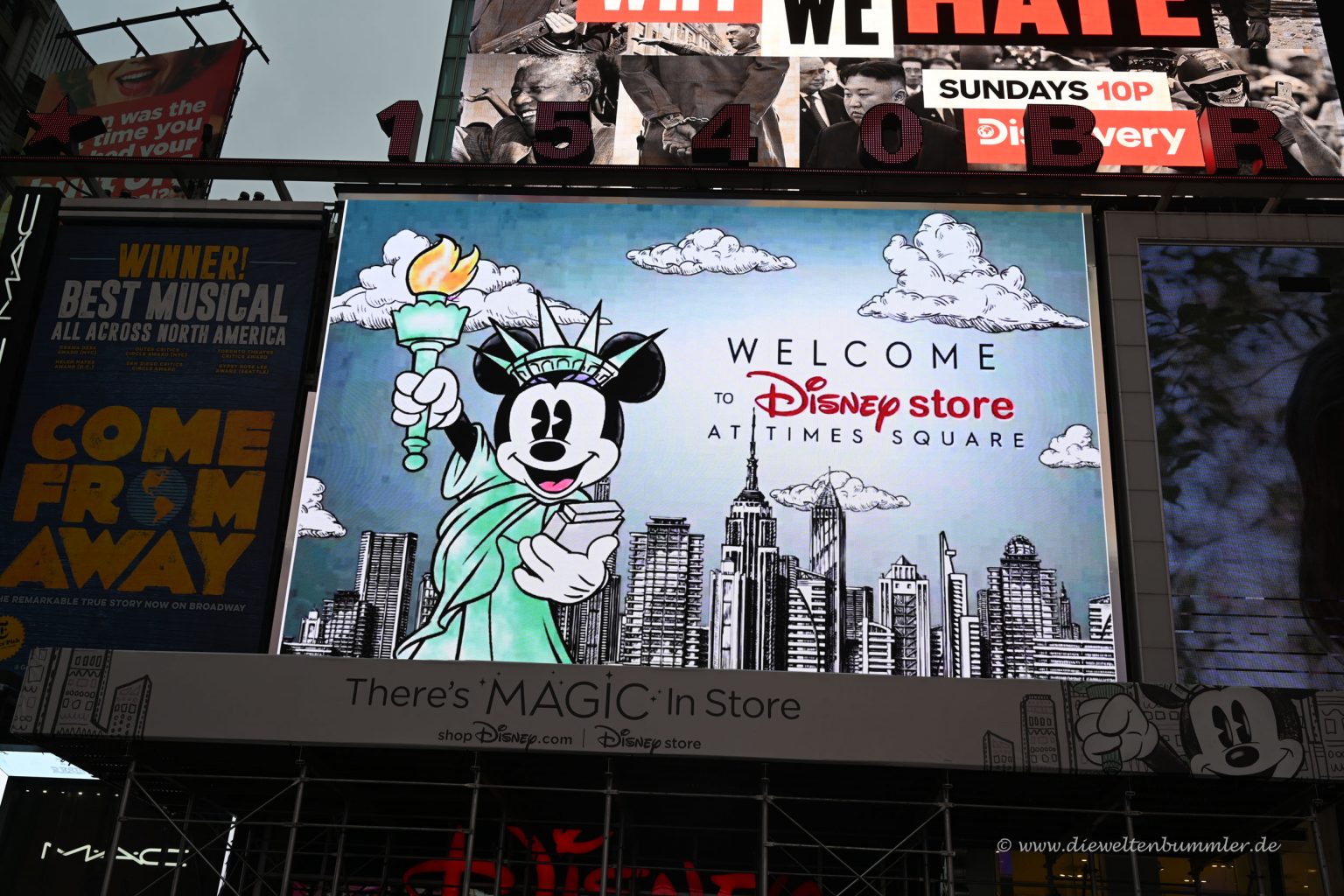 Disney Store Am Times Square Die Weltenbummler disney-store-am-times-square-die-weltenbummler