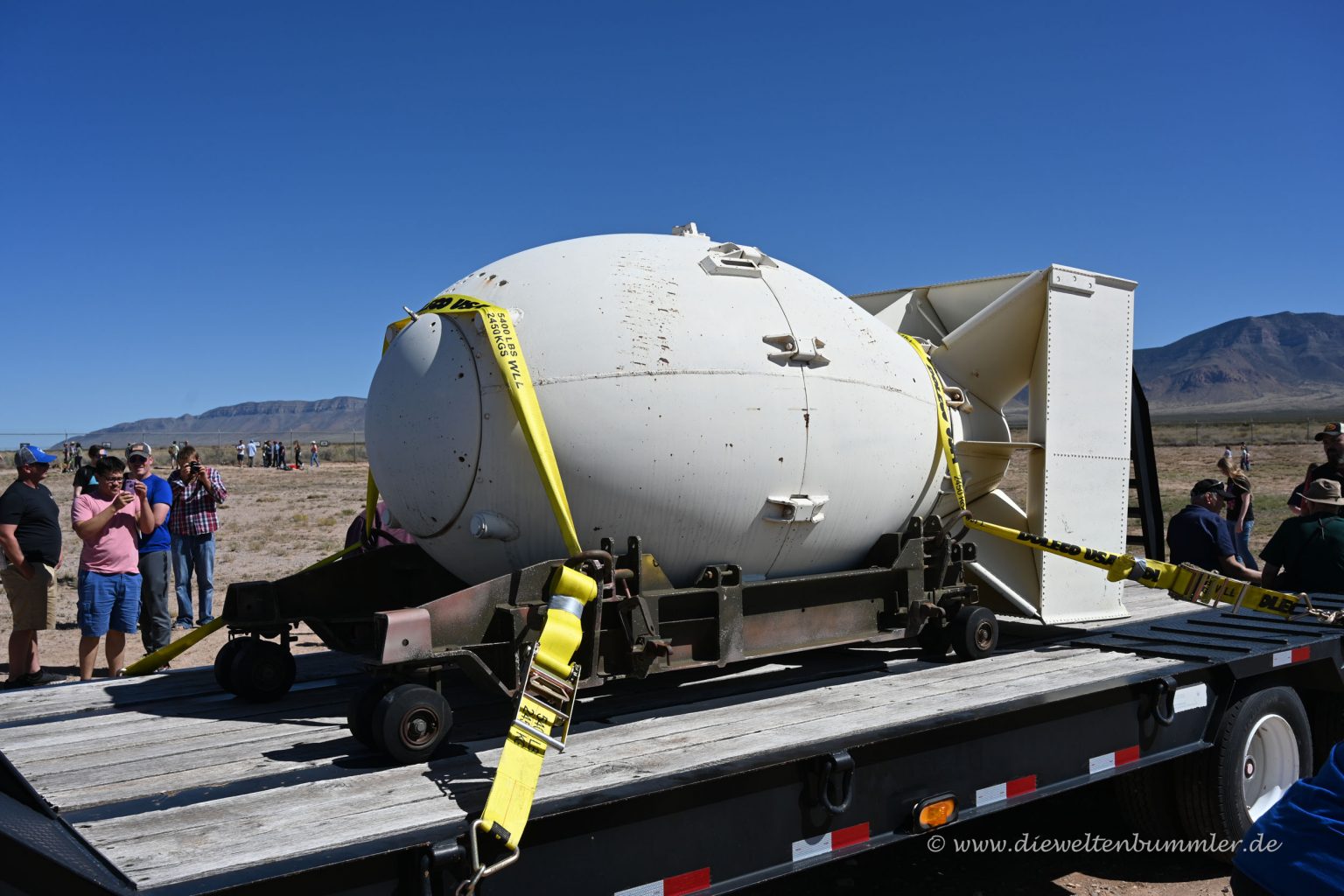 Besuch an der Trinity Test Site - wo die erste Atombombe explodierte ...