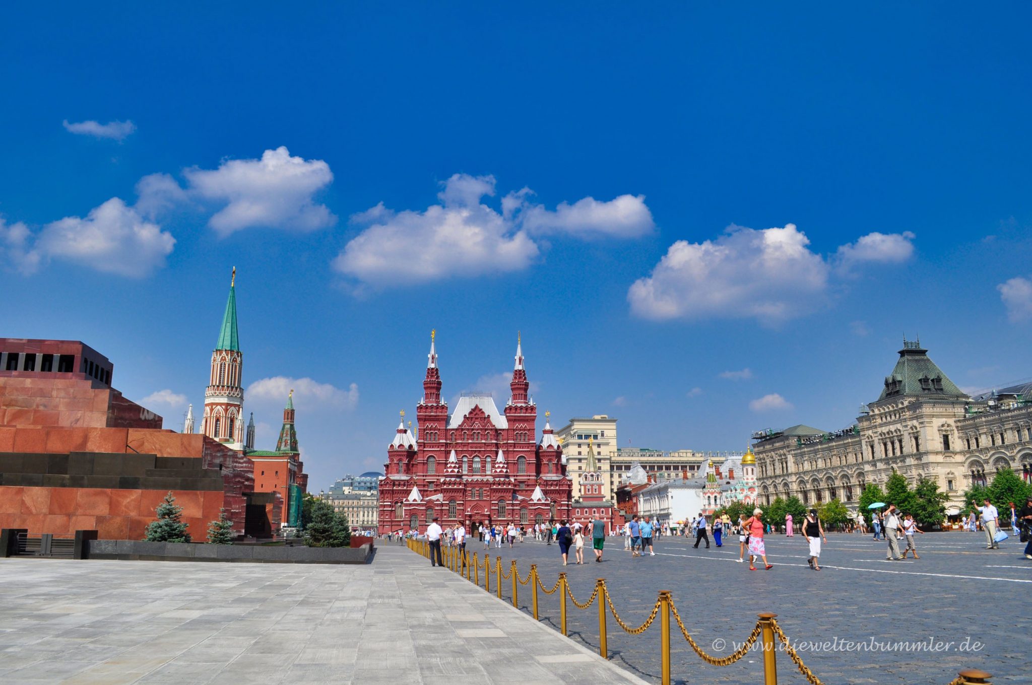 Bilder aus Moskau - der Rote Platz - Die Weltenbummler