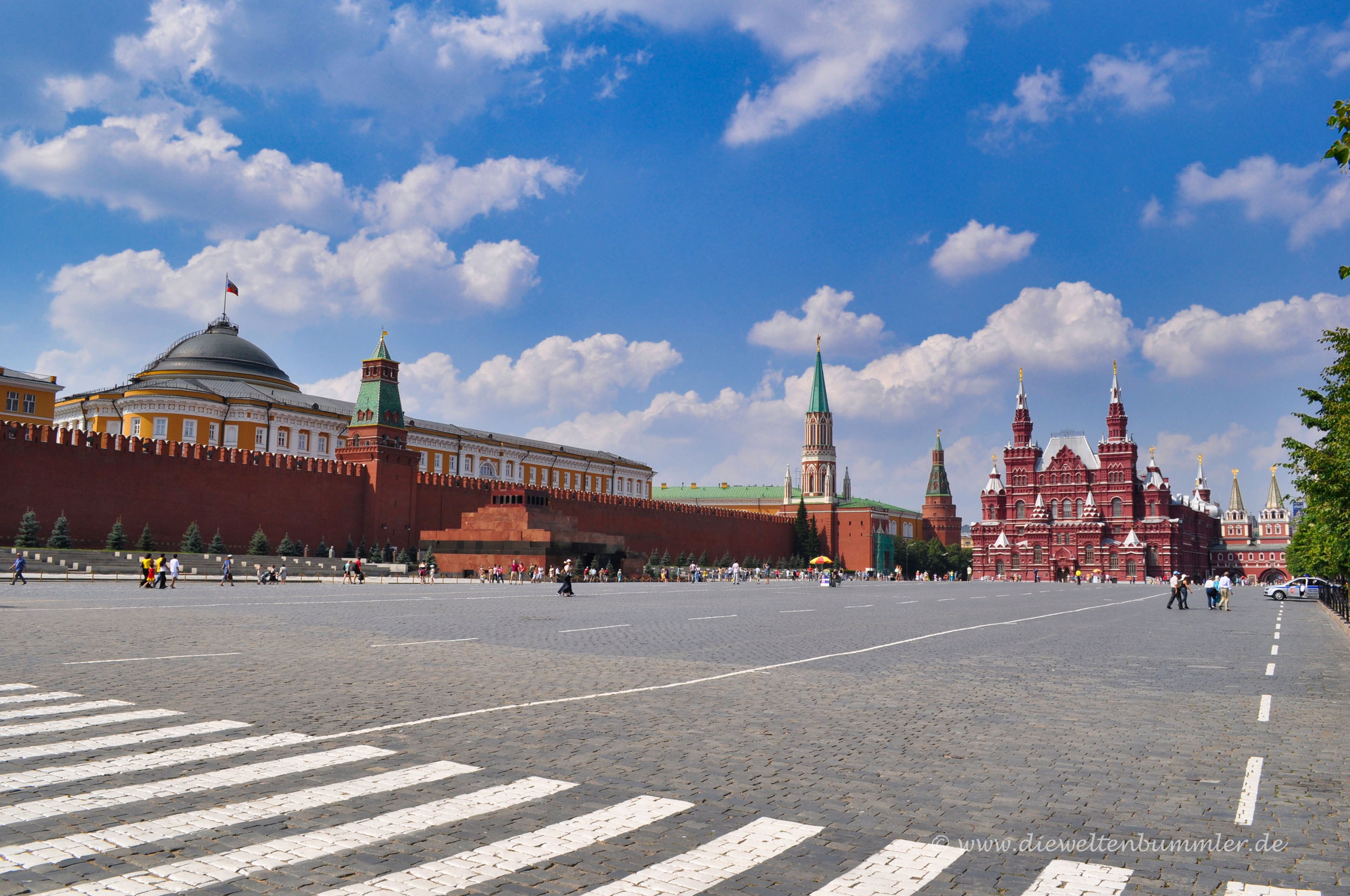 Bilder aus Moskau - der Rote Platz - Die Weltenbummler