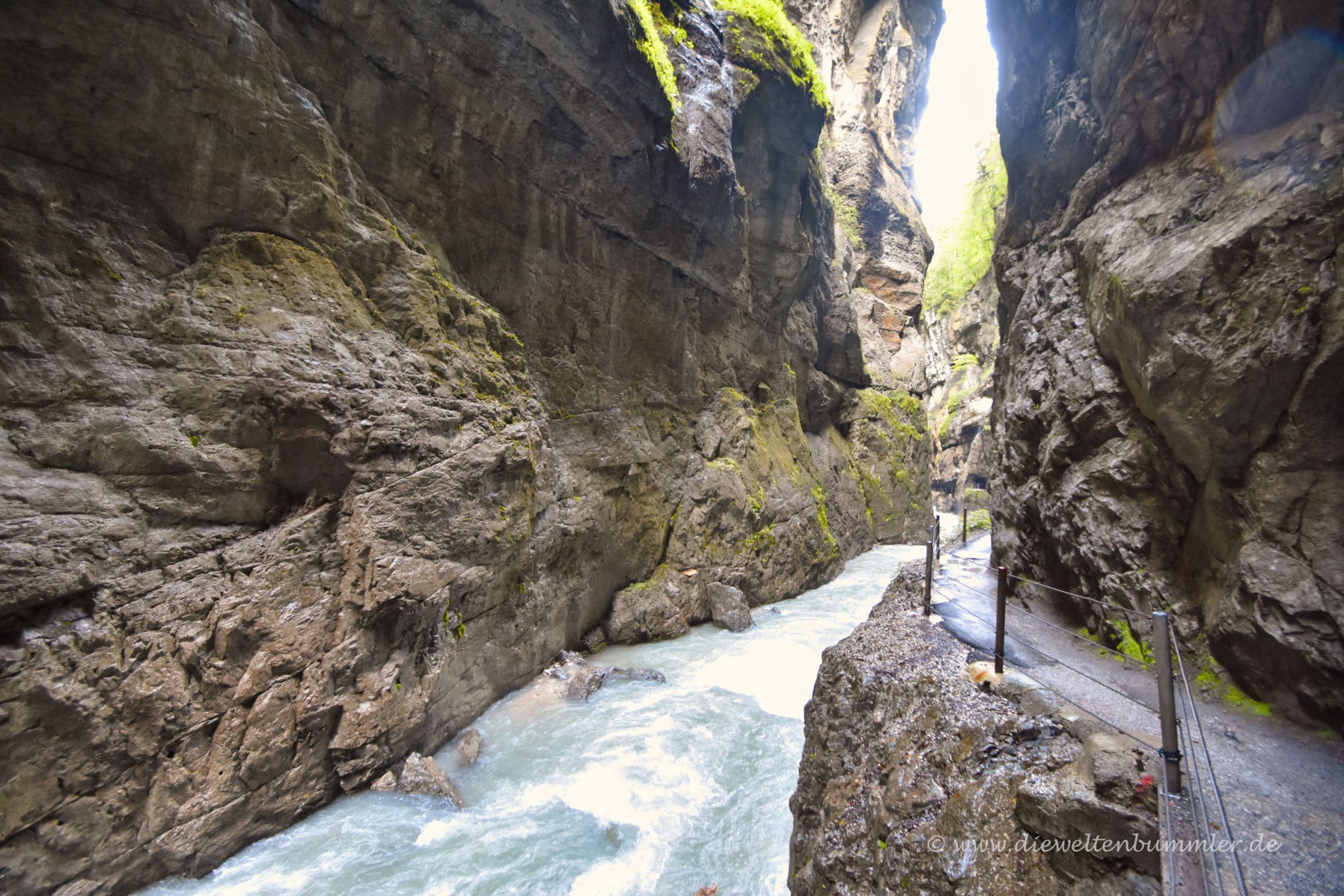Die Partnachklamm bei Garmisch-Partenkirchen - Die Weltenbummler