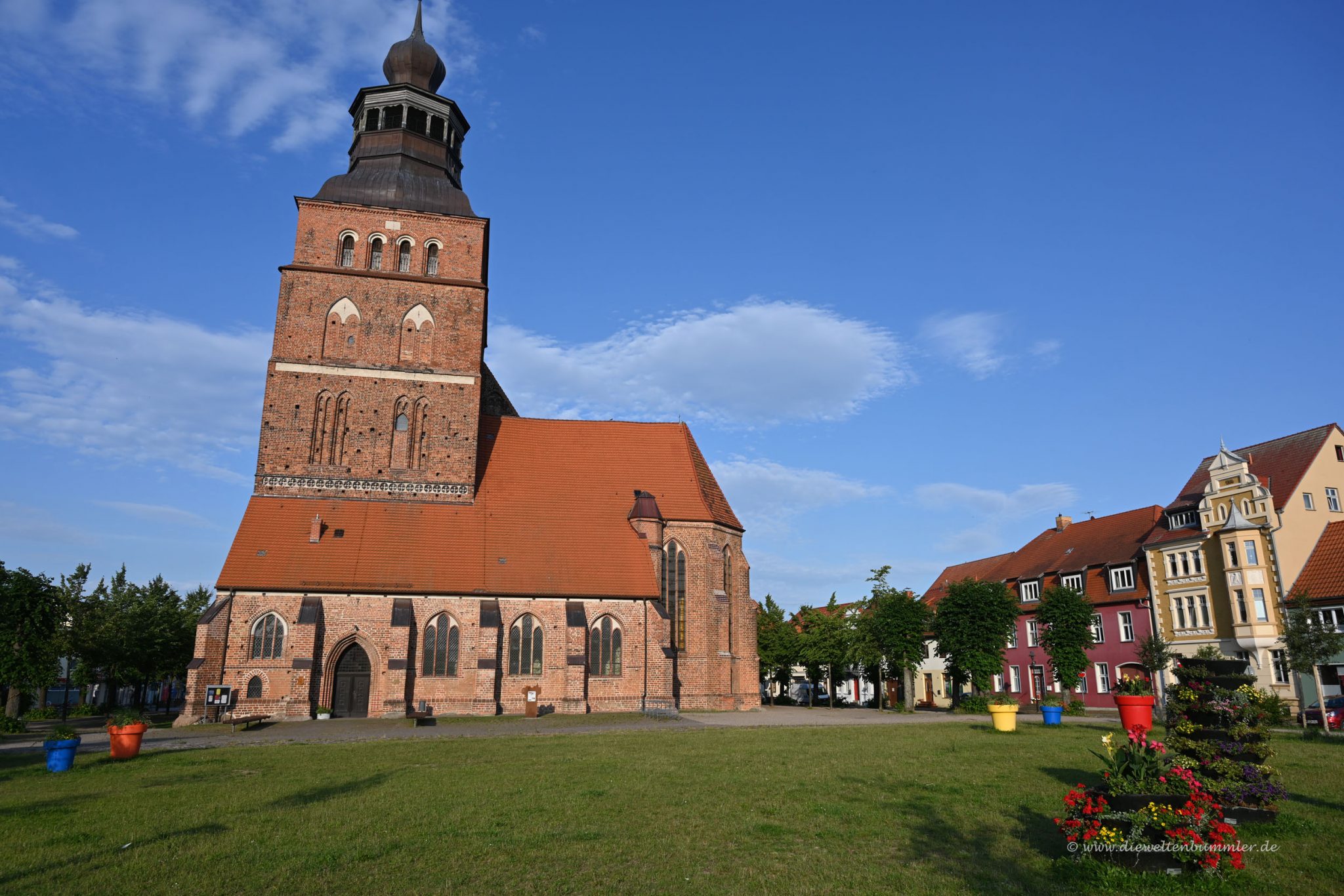 Kirche in Malchin - Die Weltenbummler