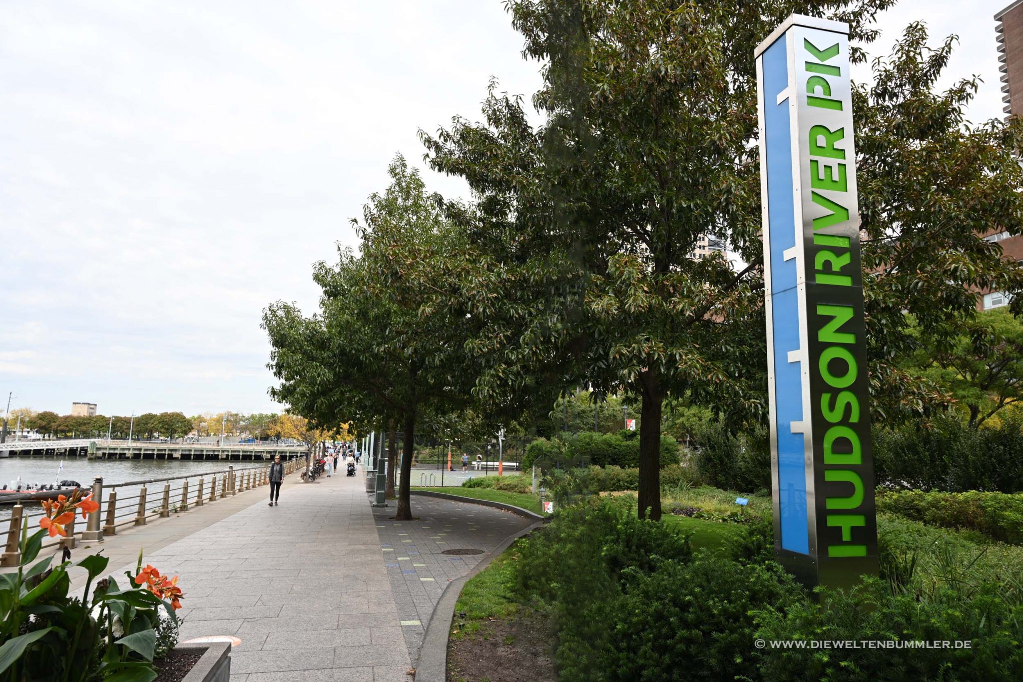 Der Hudson River Park in New York - Die Weltenbummler